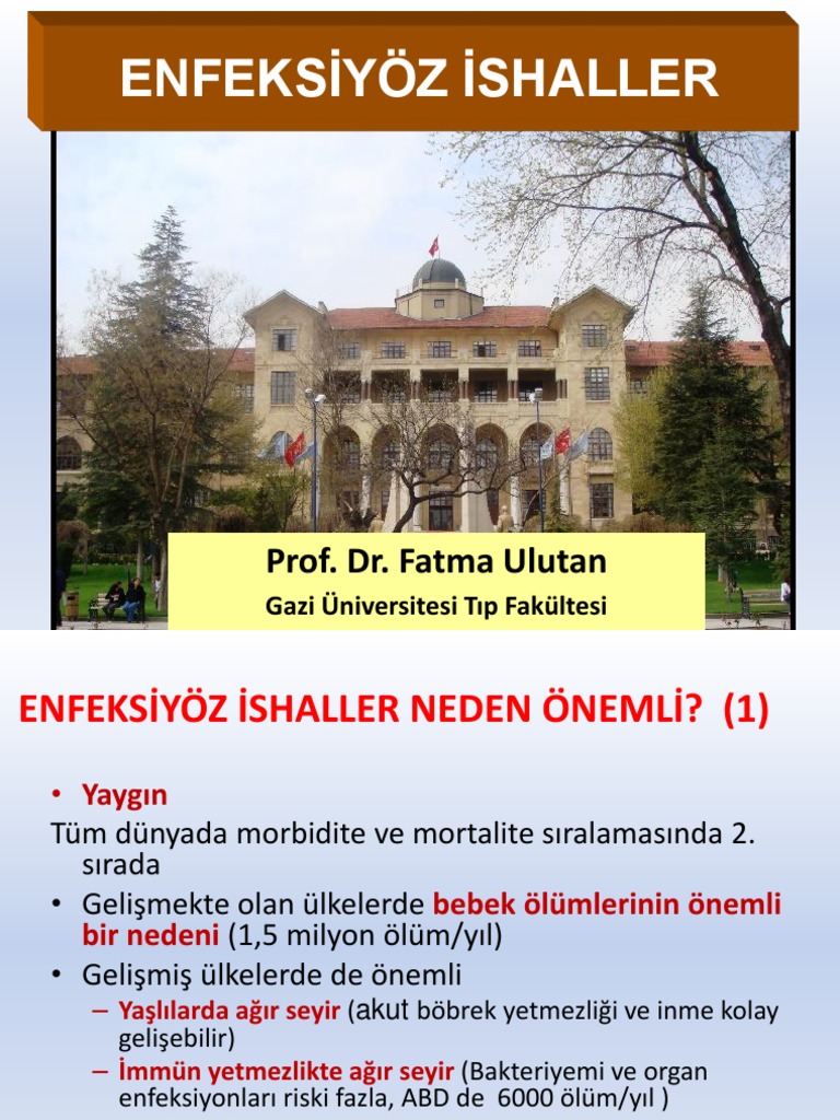 Enfeksi̇yöz İshaller Fatma Ulutan 1 | PDF