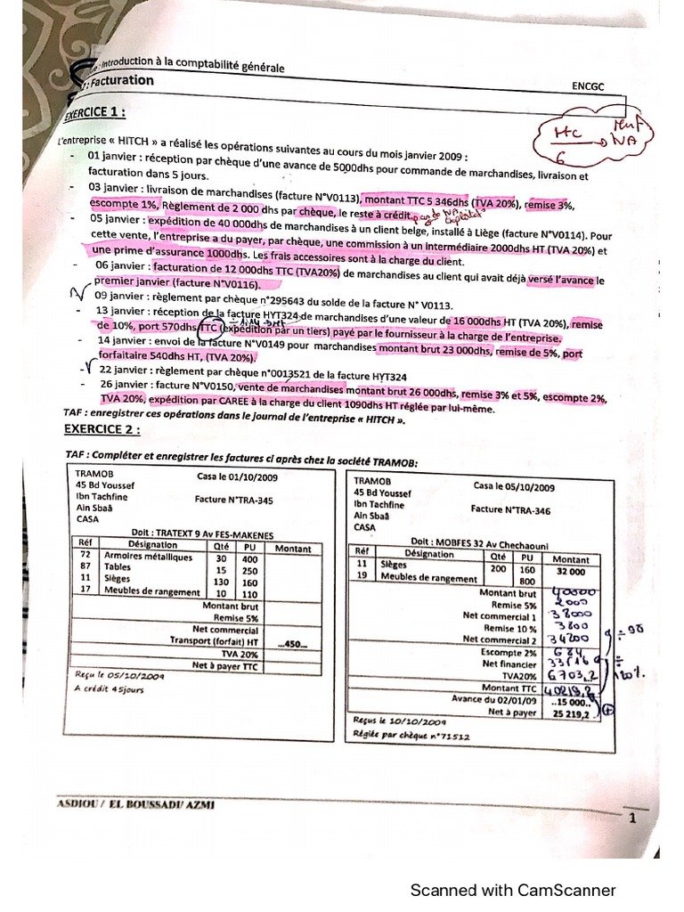 Compta TD Facturation | PDF