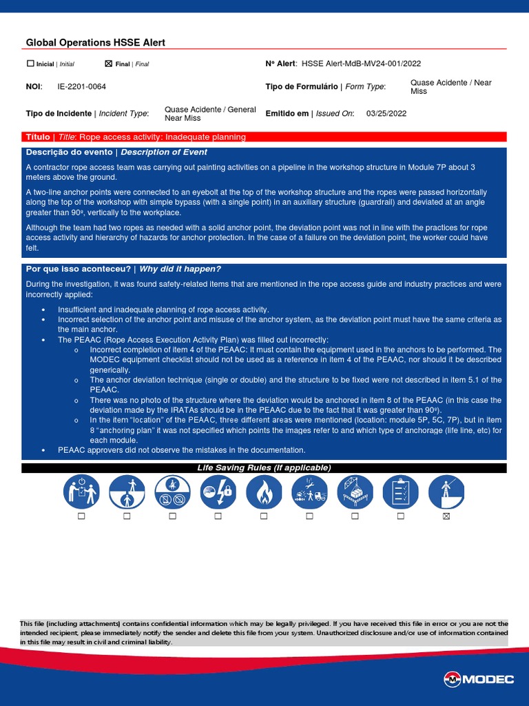 HSSE Alert-MdB-MV24-001 - 2022 - ENG | PDF