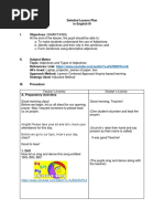 A Detailed Lesson Plan in English 9: (Using Adverbs in Narration) | PDF ...