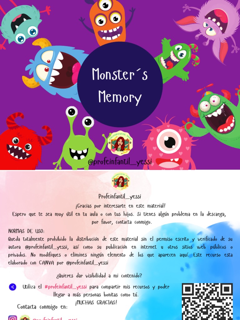Memory Monstruos | PDF