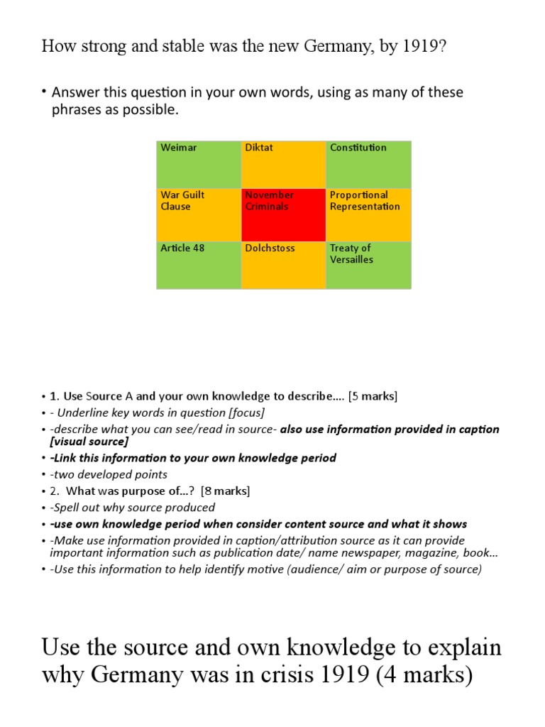 Hyperinflation and Assess 1 | PDF | Weimar Republic | Information