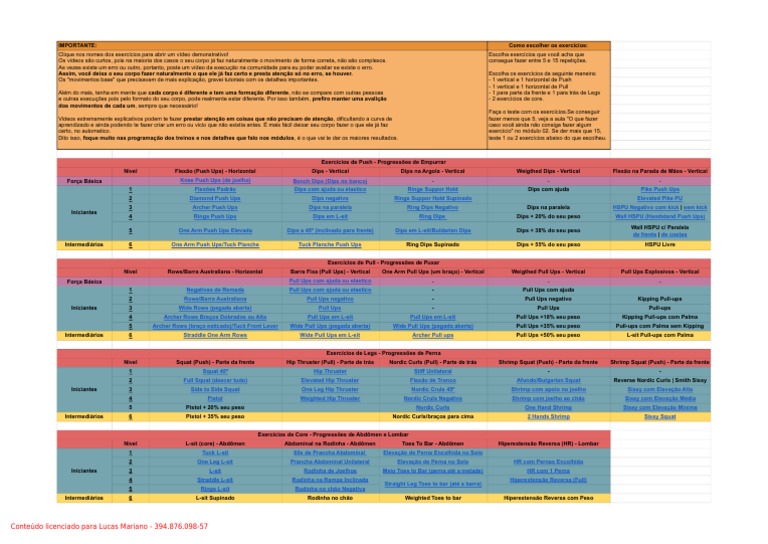 Guia de Progress Oes | PDF