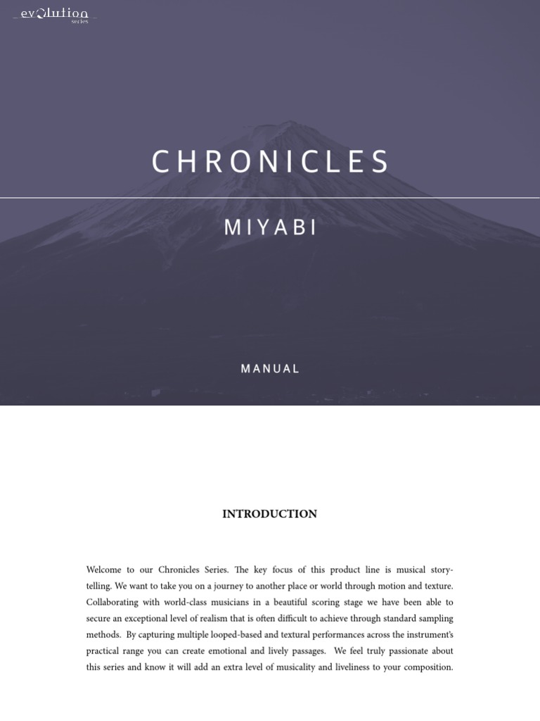 Chronicles Miyabi Manual | PDF | Icon (Computing) | Computing