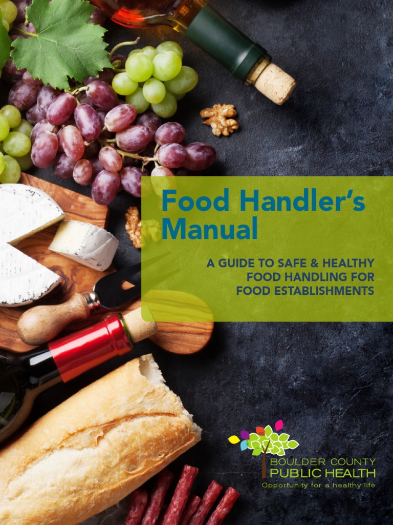 Food Handler's Manual | PDF | Hand Washing | Foodborne Illness