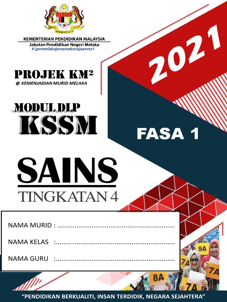 Modul KSSM Sains Tingkatan 4 DLP | PDF