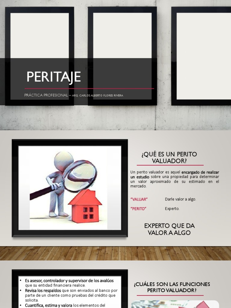 El papel y funciones del perito valuador | PDF | Testigo experto | Experto