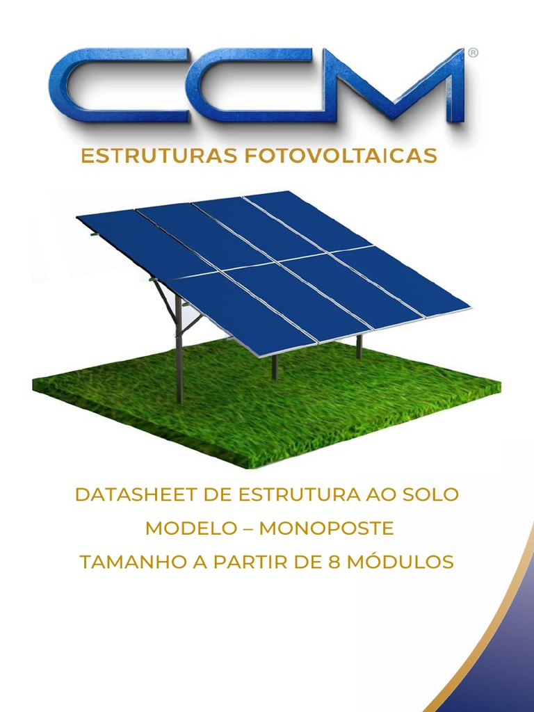 Datasheet Monoposte REV 1.5 - Pilar 2000 | PDF | Parafuso | Brasil