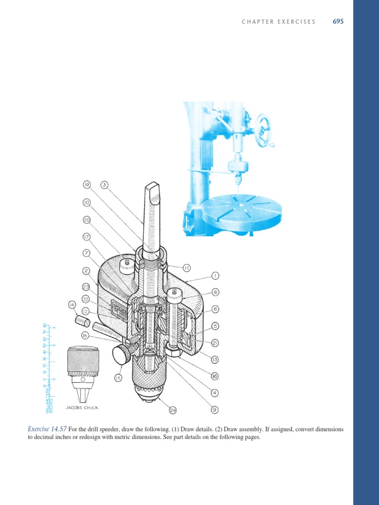 Drill Speeder technical drawings | PDF