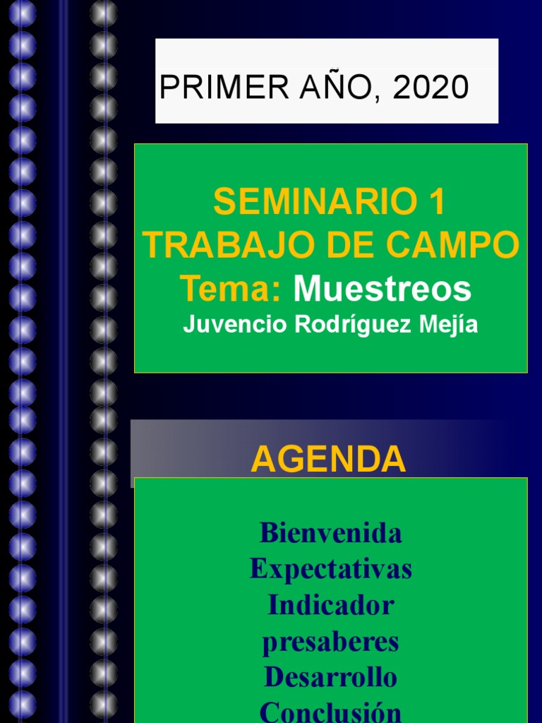 Muestreos Tipos y Ejemplos PPT 1 | PDF | Muestreo (Estadísticas)