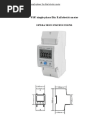 DDSY1877 Smart Energy Meter Manual | PDF | Relay | Phase (Waves)