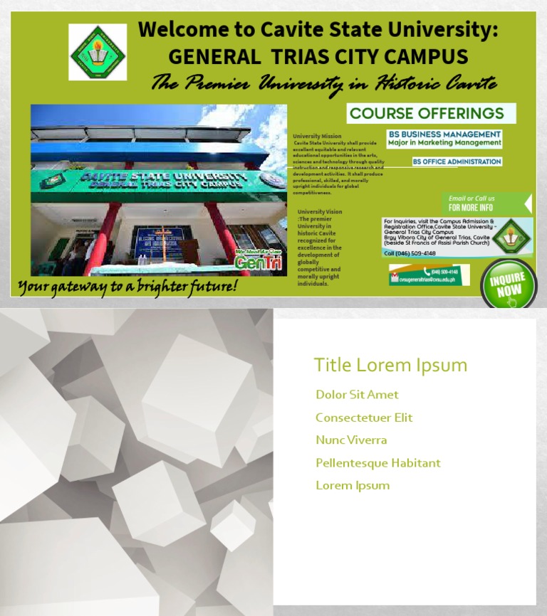 Cvsu Flyers | PDF