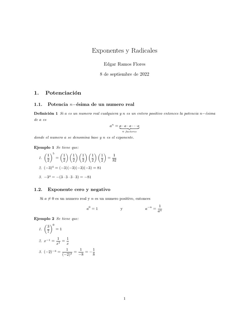 Modulo 2 Mate | PDF | Raíz cuadrada | Multiplicación