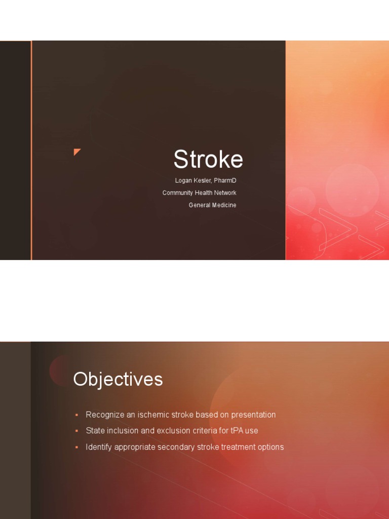 Stroke Topic Discussion | Download Free PDF | Stroke | Hypertension