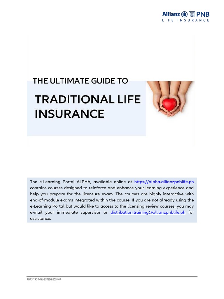 Allianz e-Learning Portal Guide | PDF | Insurance | Life Insurance