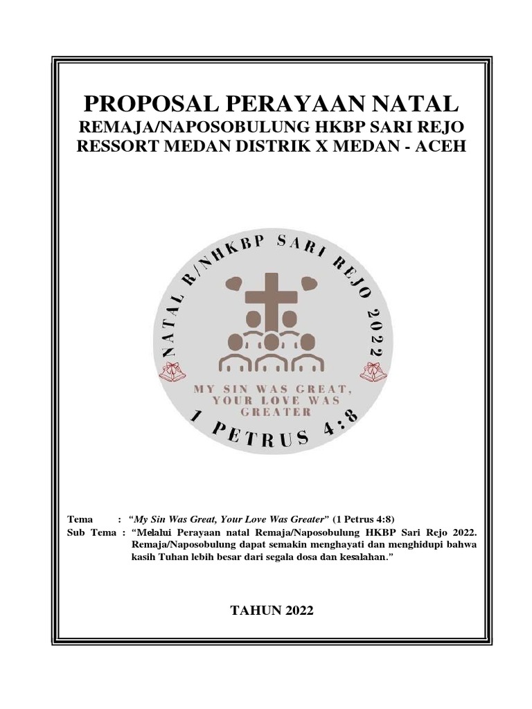 Proposal Natal RNHKBP 2022-1 | PDF