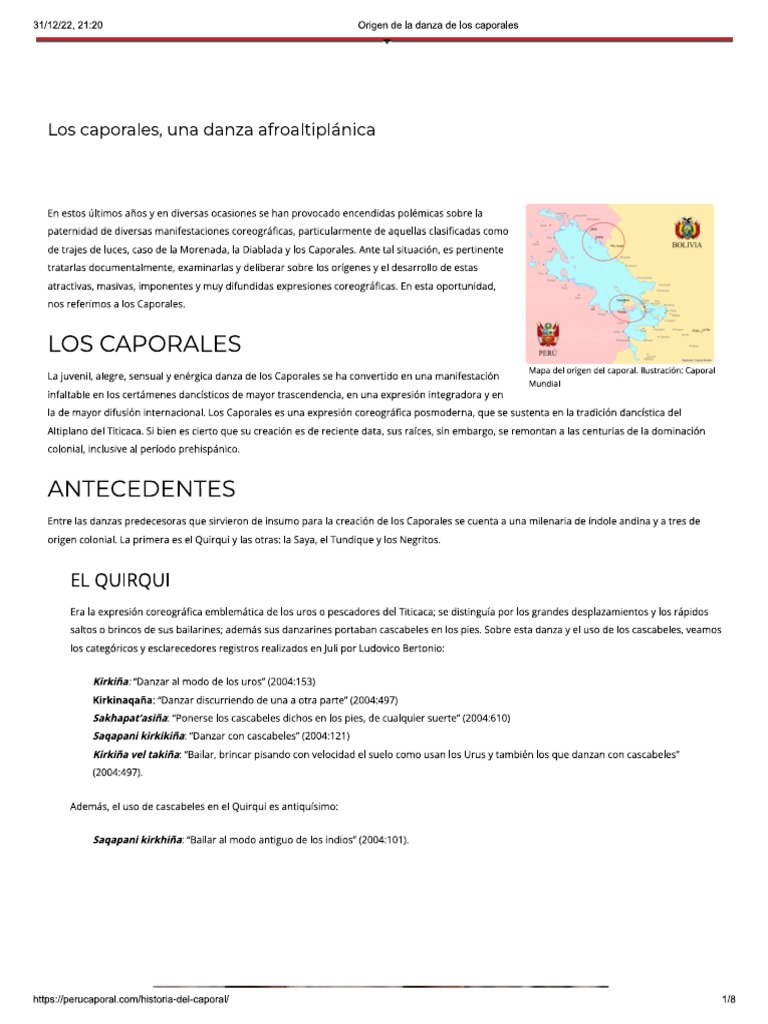 Peru Caporal Com Pagina Origen Pdf