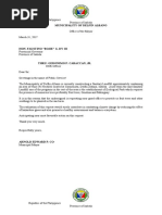 Sample Deputation Letter | PDF