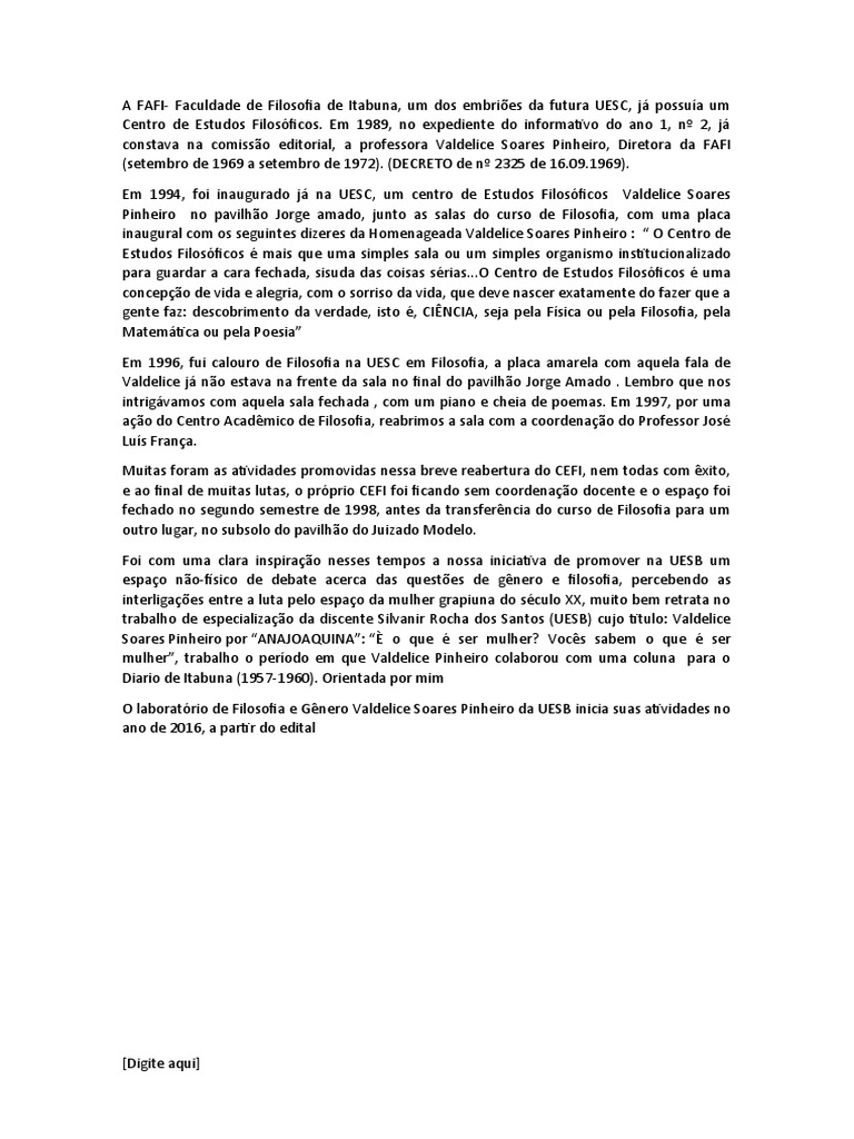 A Fafi | PDF | Ciências Sociais