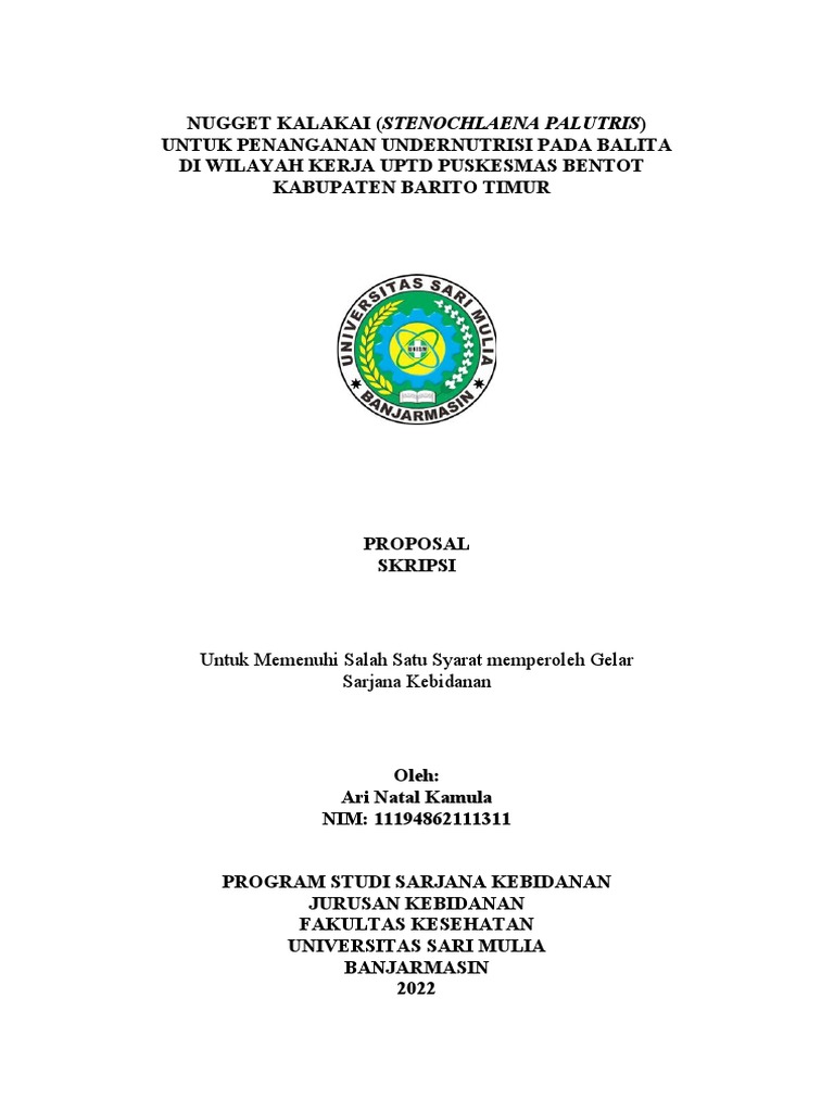 PROPOSAL Ari Natal 2022 Revisi | PDF