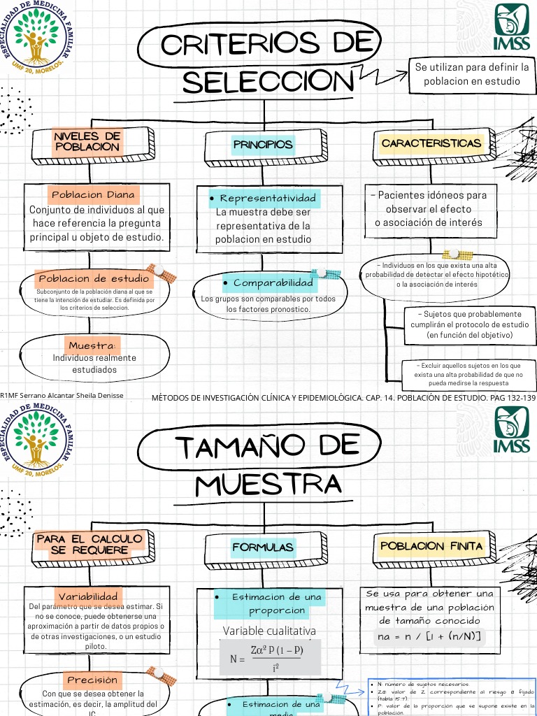 Serrano Alcantar Sheila Denisse. Criterios de Seleccion y Tamano de Muestra | PDF | Muestreo ...