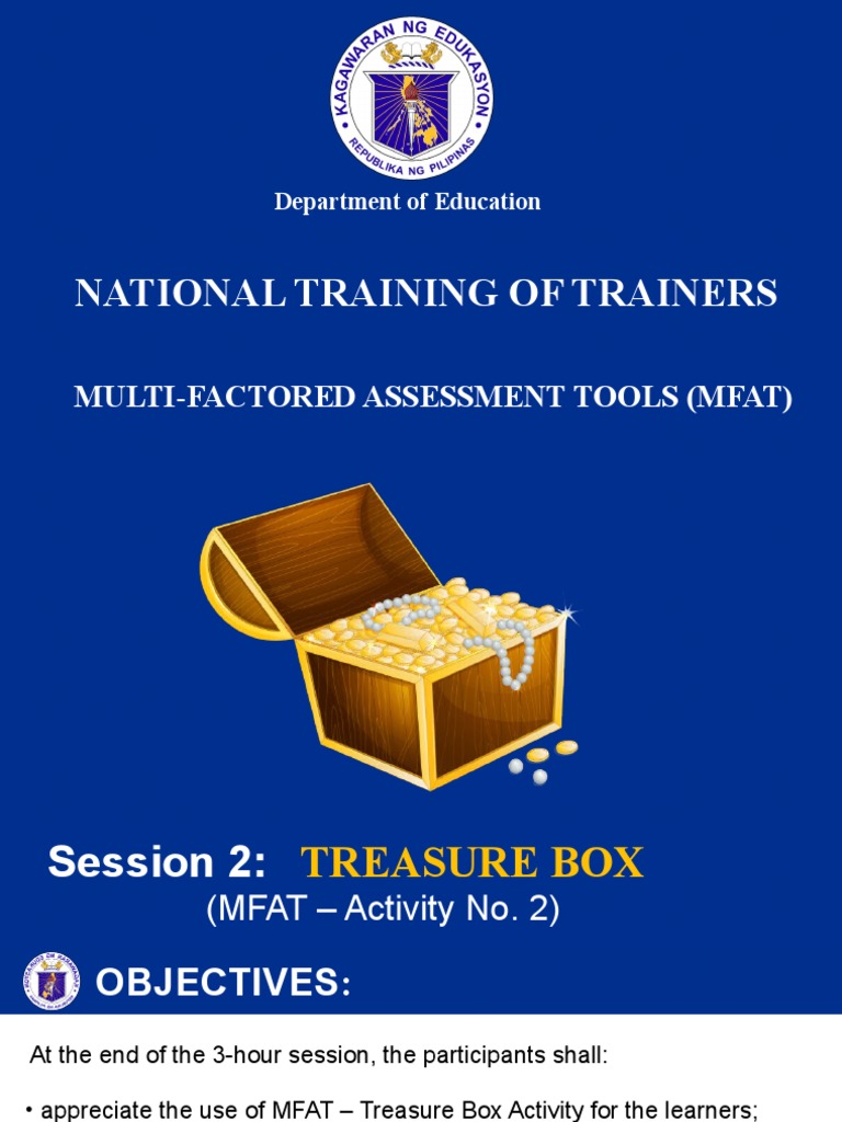 Treasure Box Session Guide PPT Final | PDF | Learning | Psychology