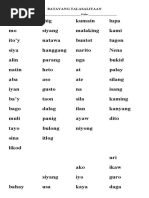 ANG LETRANG Ñ Worksheet | PDF