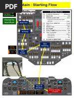 Diamond DA40NG - Checklist | PDF | Flight Control Surfaces | Vehicle Parts