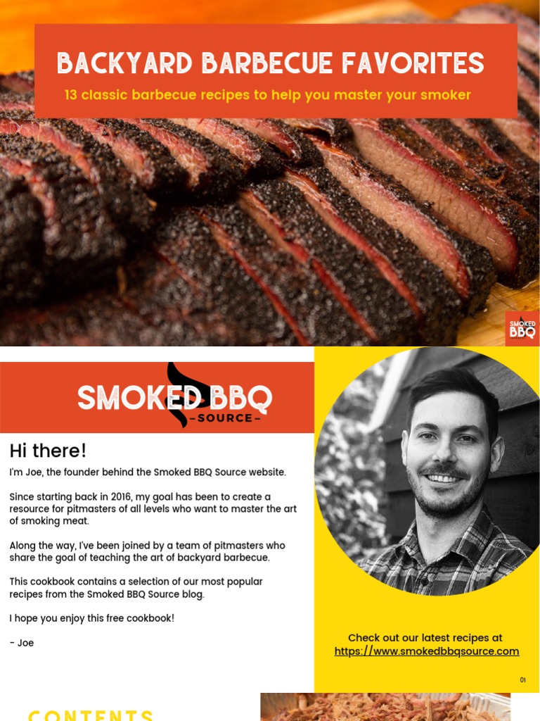 Backyard BBQ Favorites Cookbook 1 | PDF | Barbecue | Smoking (Cooking)