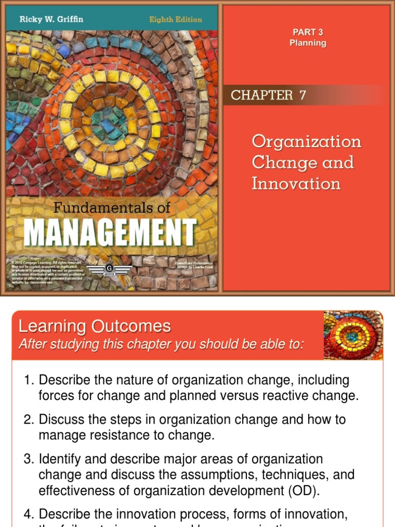 Griffin - 8e - PPT - ch07 Organization Change and Innovation | PDF ...