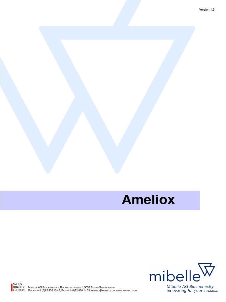 Brochure Ameliox | Download Free PDF | Botulinum Toxin | Wrinkle