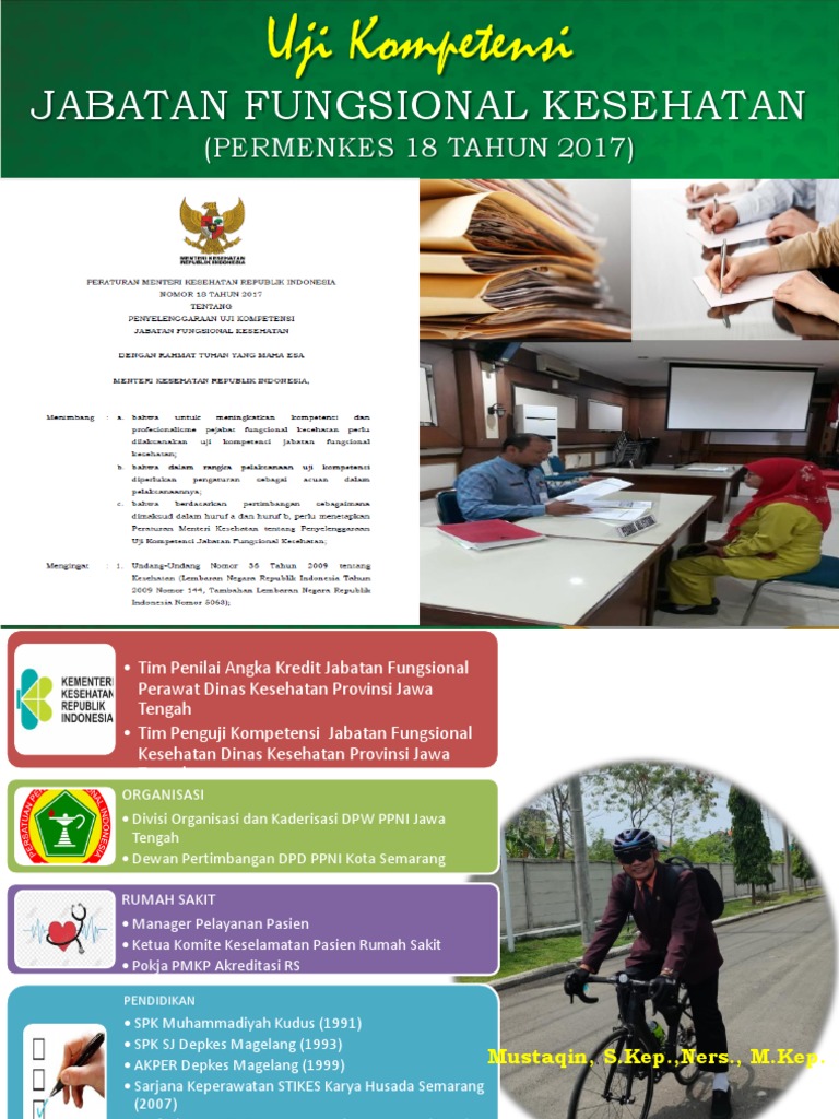 Materi-1 Uji Kompetensi Jabatan Fungsional Perawat | PDF | Bisnis