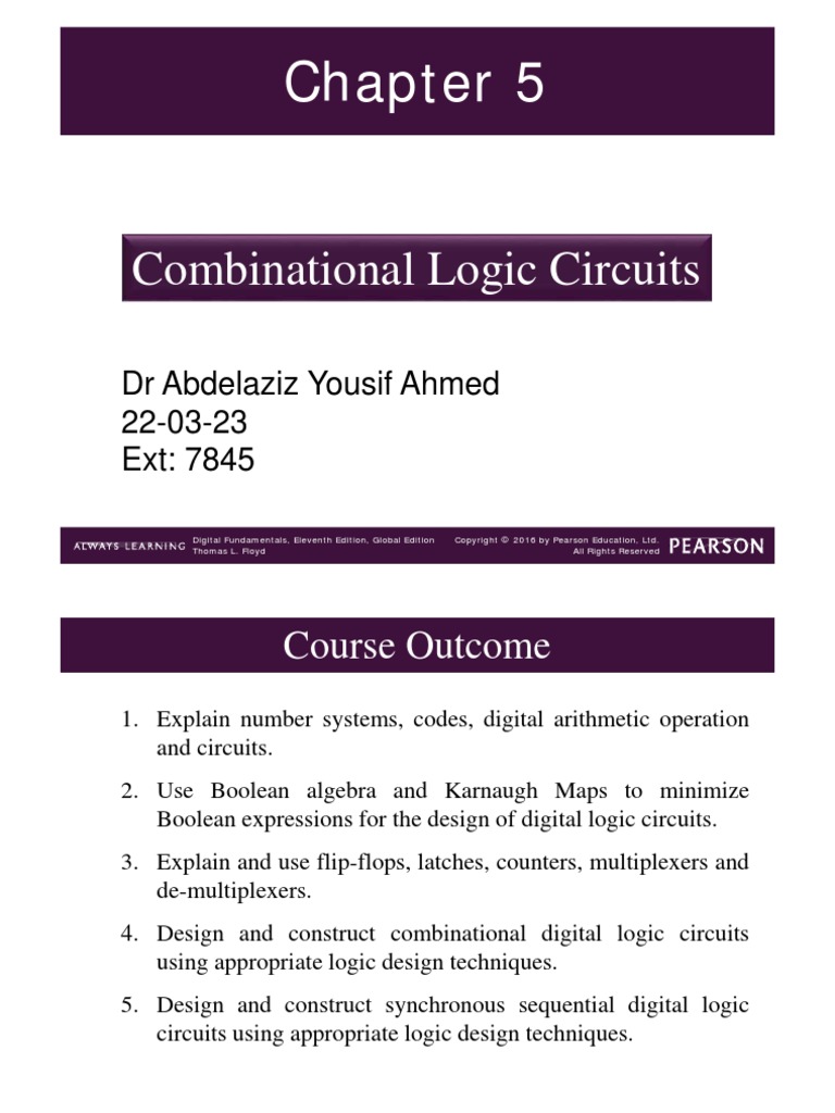 Digital Electronics Chapter 5 | PDF | Logic Gate | Electronic Engineering