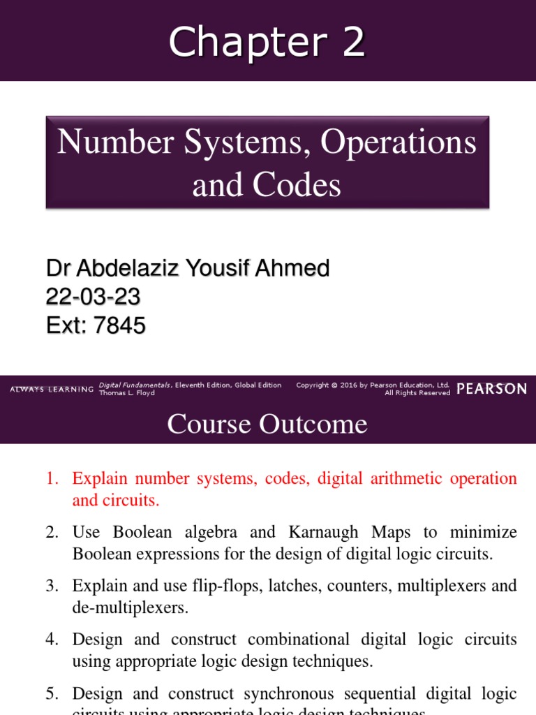 Digital Electronics Chapter 2 | PDF | Subtraction | Binary Coded Decimal