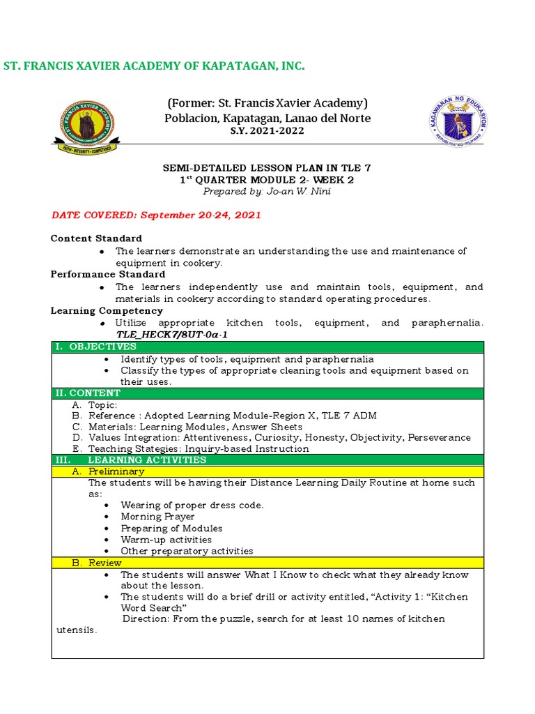 Week 2 | PDF | Learning | Inquiry Based Learning