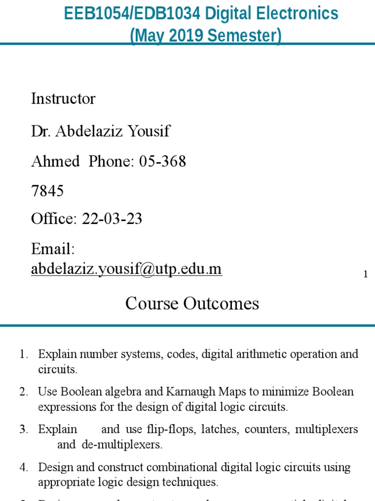 Digital Electronics Introduction | PDF | Logic Synthesis | Digital Electronics