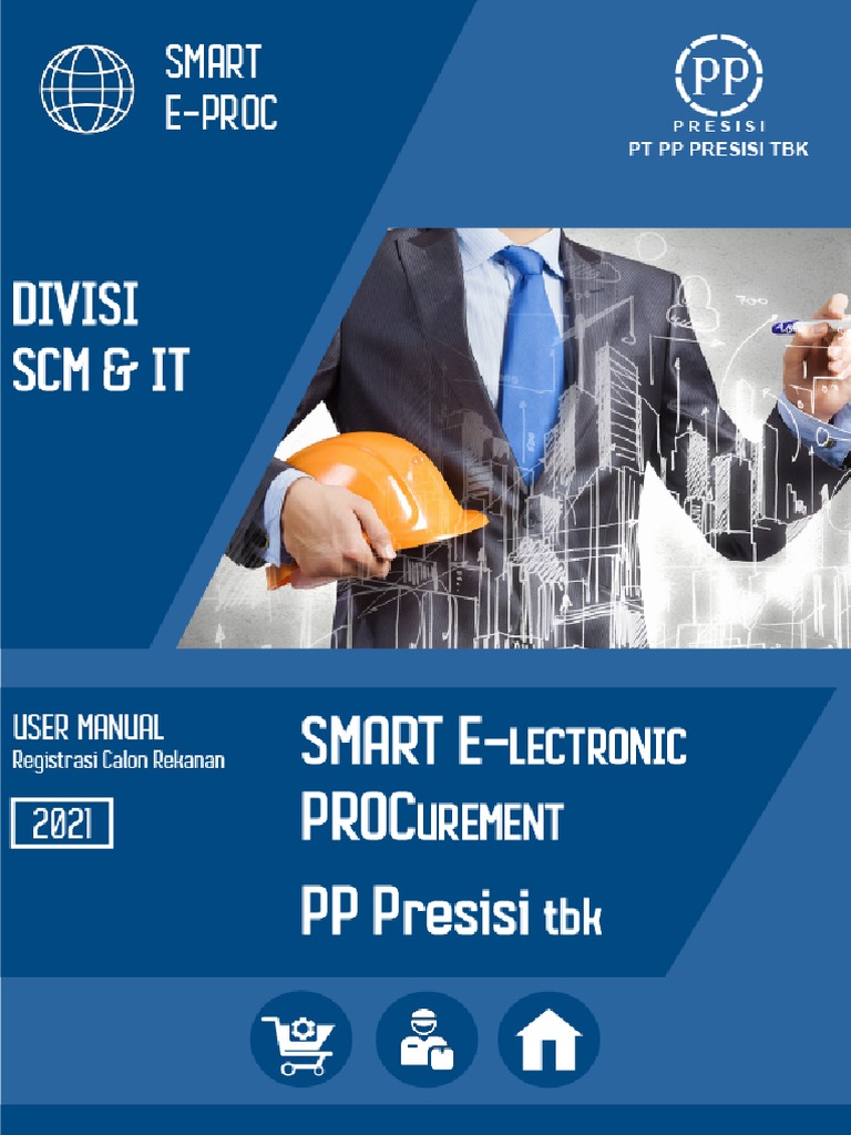 User Manual Calon Rekanan E-PROC PPRE | PDF