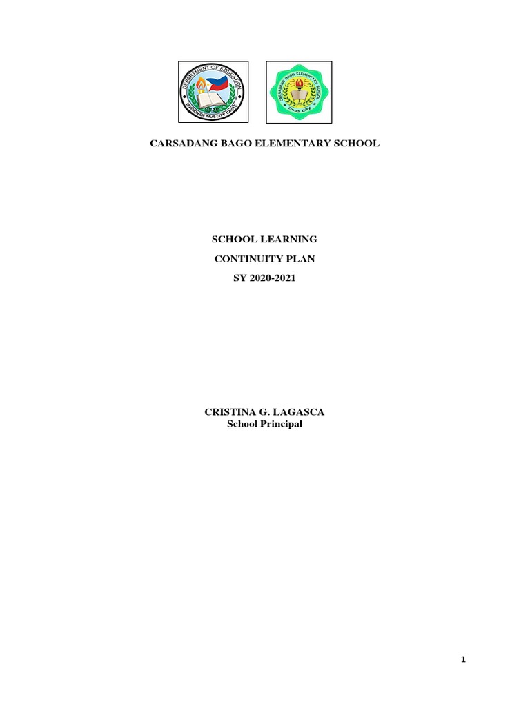 Cbes Schools LCP | PDF | Learning | Governance