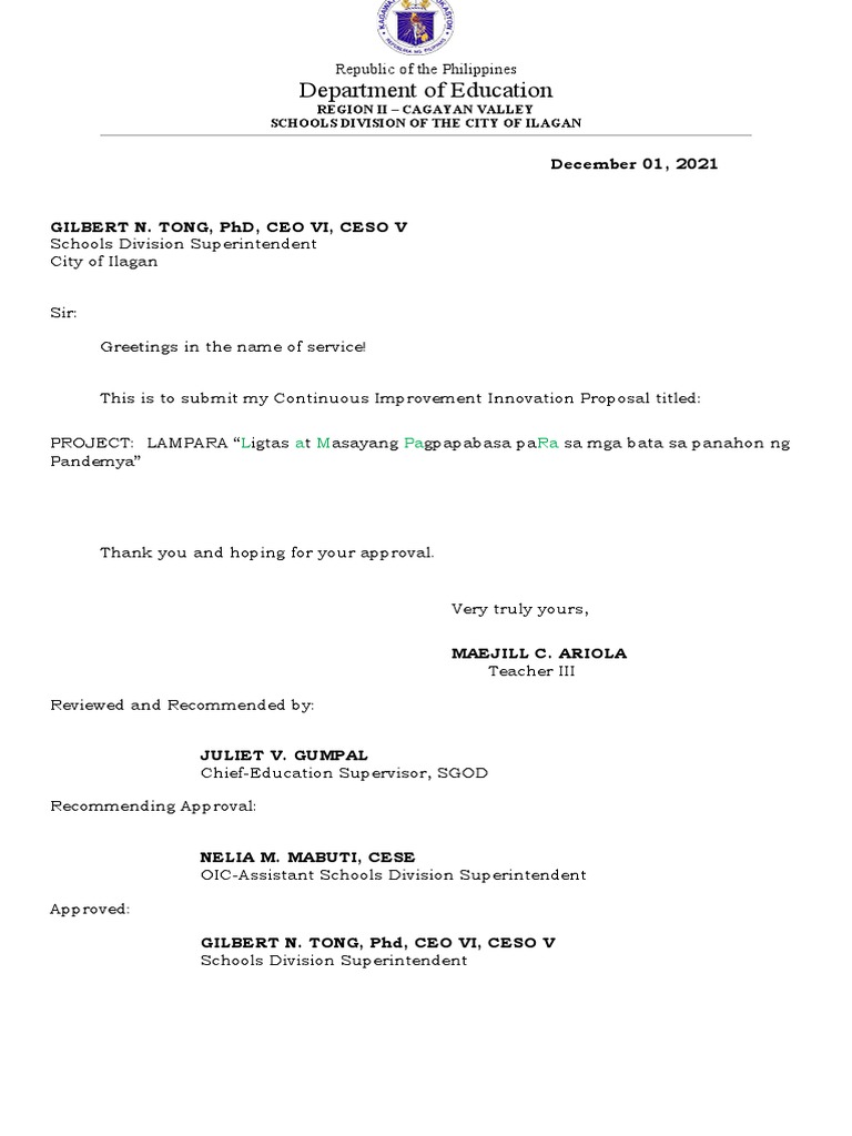 Project Lampara: A Community-Based Reading Program to Ensure No Child is Left Behind During the ...