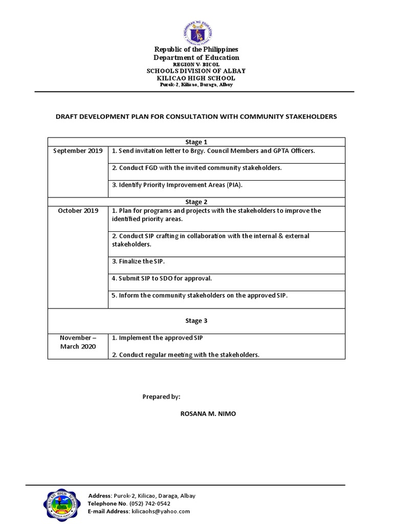 Draft Development Guide | PDF