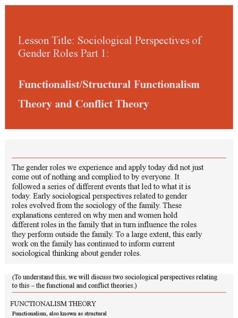 Sociological Perspectives and Roles | PDF | Sociology | Scientific Theories