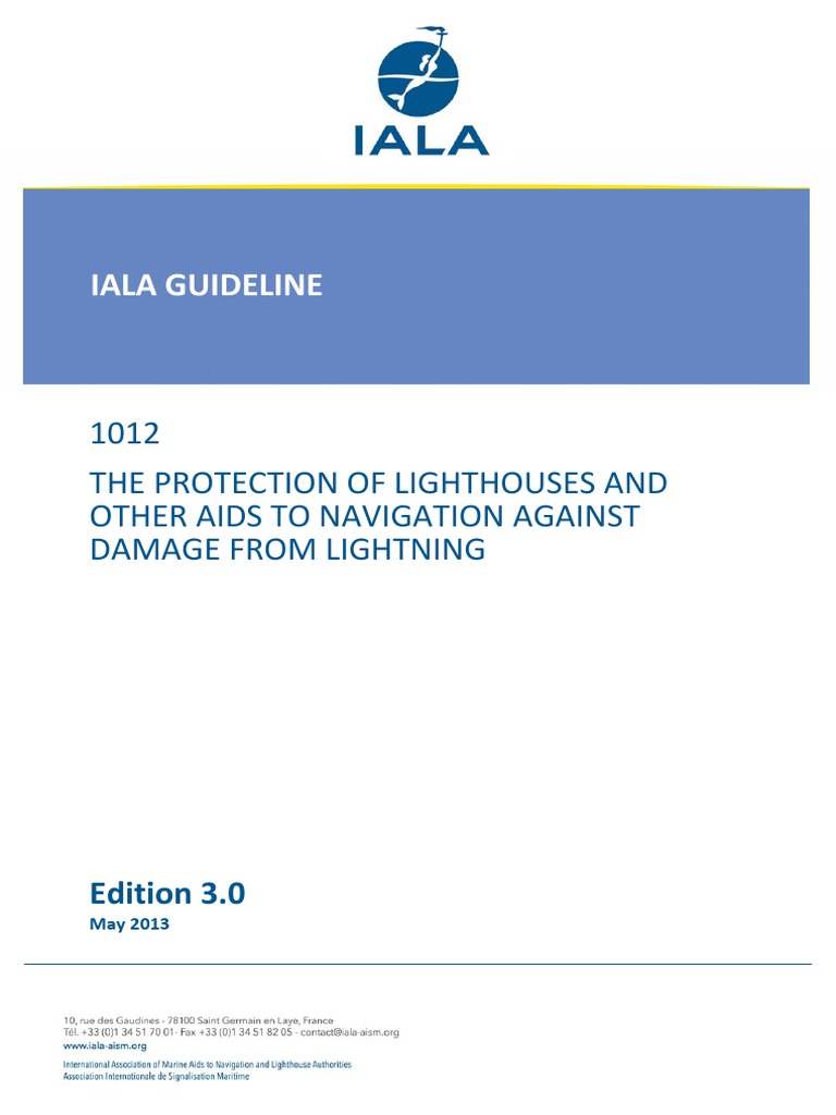 1012 Ed3 Protection of Lighthouses and Other Aids To Navigation Against ...