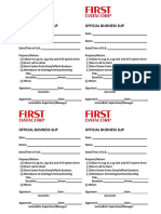 Pass Slip Template | PDF