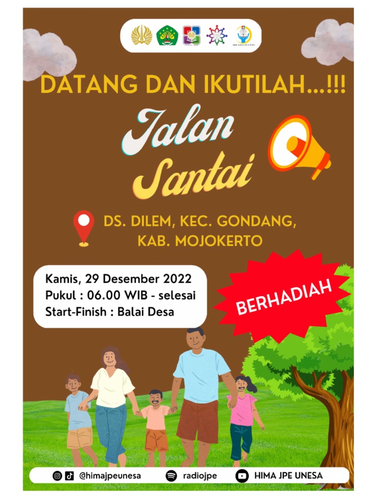 Pamflet JALAN SANTAI | PDF