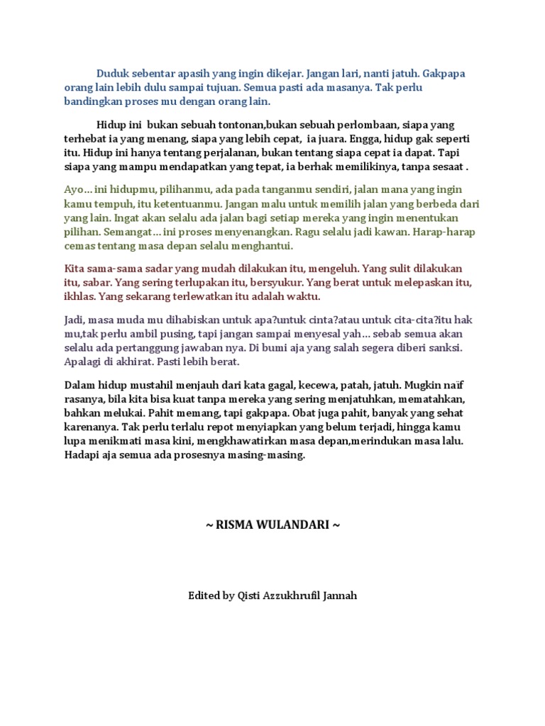 RISMA | PDF | Pengembangan Diri