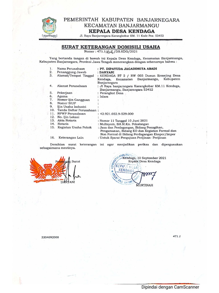 Pt Dja Pdf