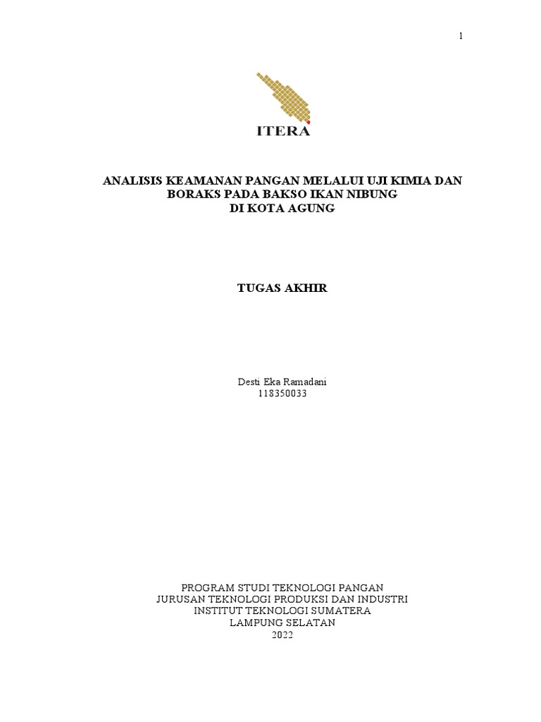 Draft TA Desti Eka | PDF