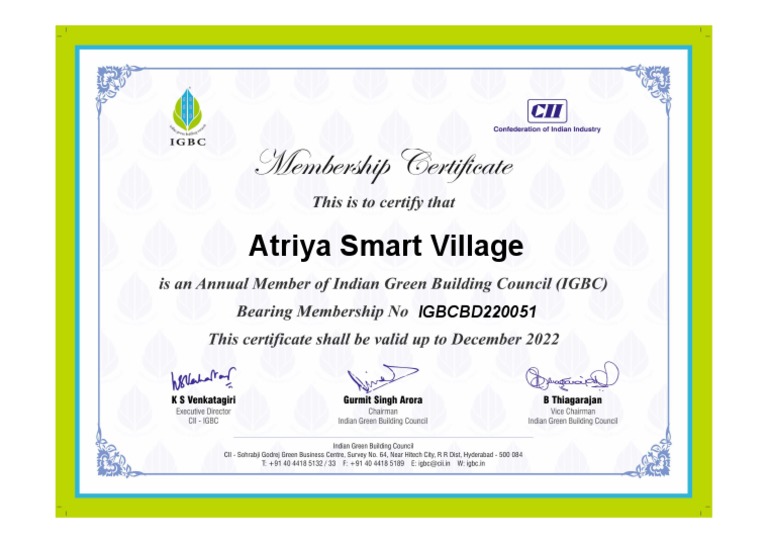 Atriya Smart Village | PDF