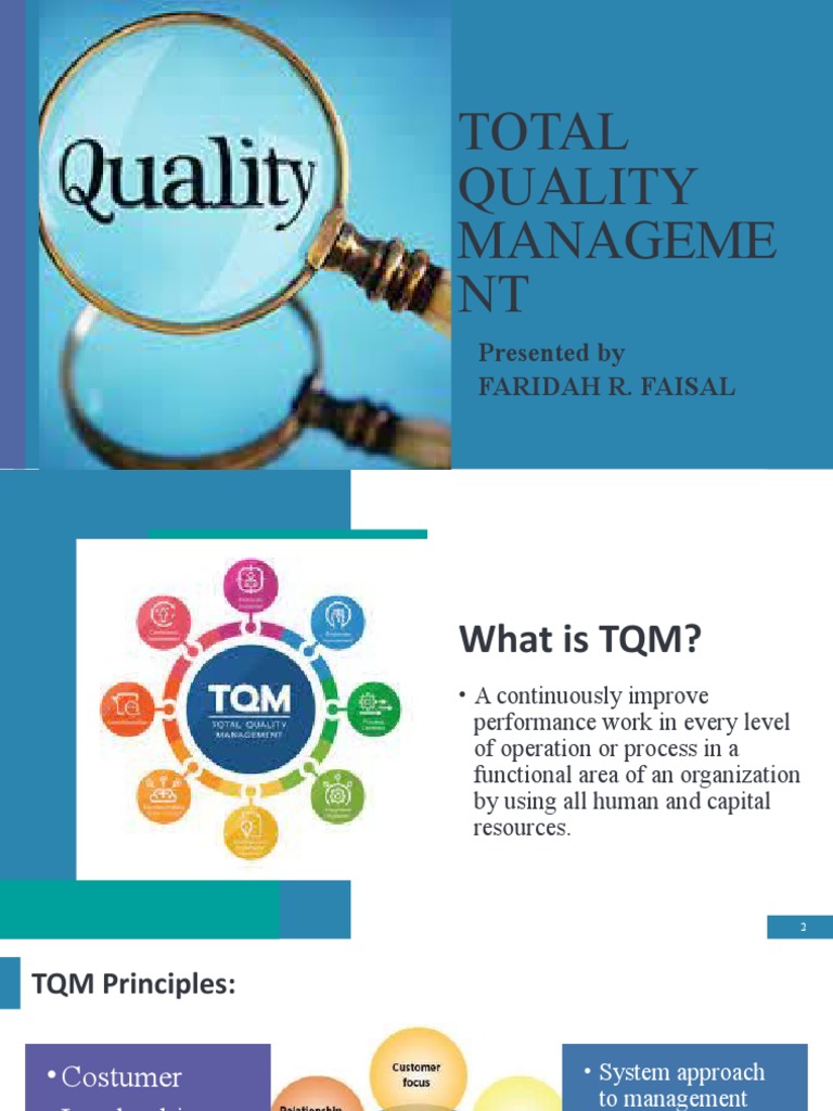 Total Quality Management | PDF | Quality | Cognition