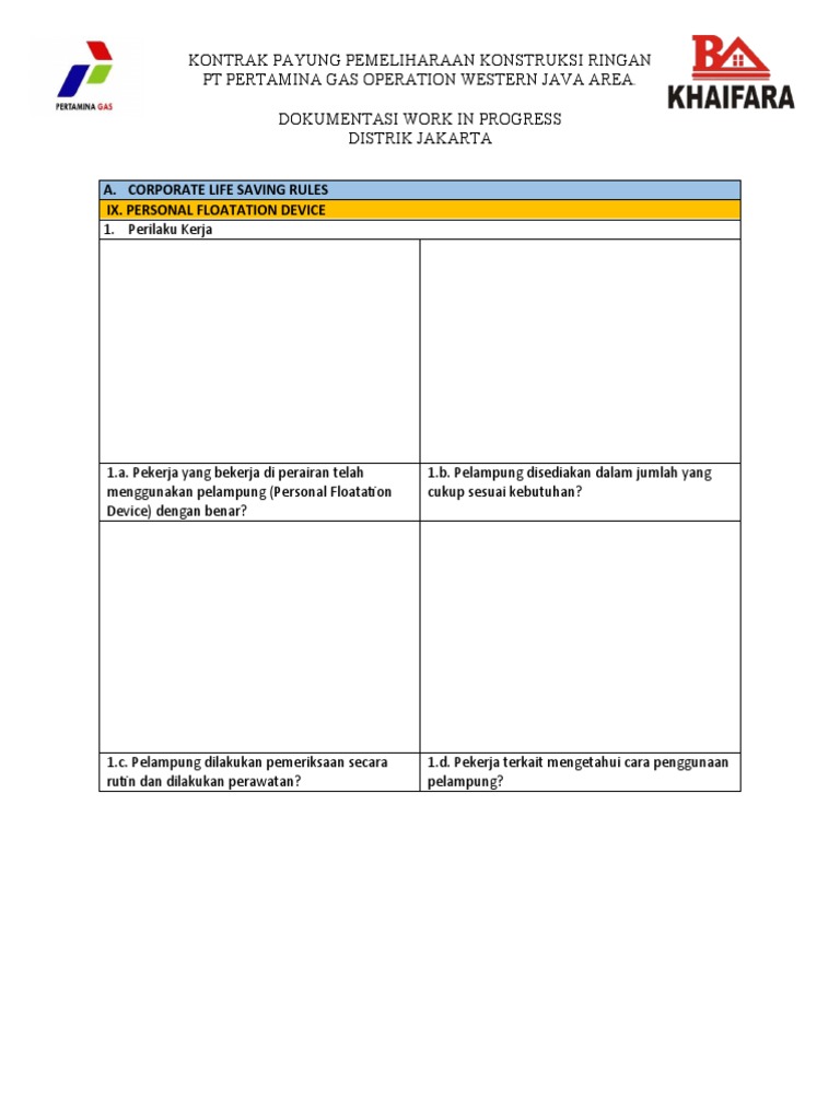 Ix. Personal Floatation Device | PDF